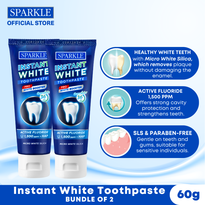 Sparkle Ultra White Toothpaste 60g Bundle of 2 | Lazada PH