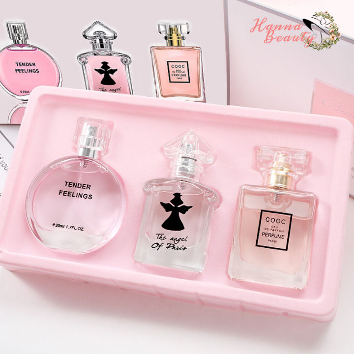 Paris Angel Perfume Gift Set Tender Feeling/Paris Angel/Coco 3x30ml 3 ...