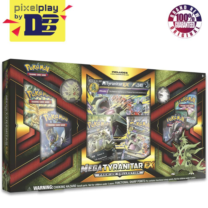 Pokemon Trading Card Game Mega Tyranitar Ex Premium Collection | Lazada PH