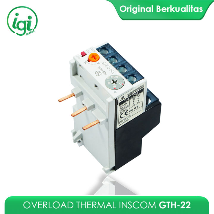 OVERLOAD THERMAL RELAY MC INSCOM GTH-22 | Lazada Indonesia