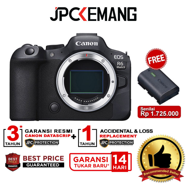 Canon EOS R6 Mark II Body Only Canon R6 Mark 2 Body Free Canon LP-E6NH ...