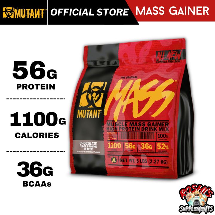 MUTANT MASS WEIGHT GAINER PROTEIN POWDER (1LB/2LBS) | Lazada PH