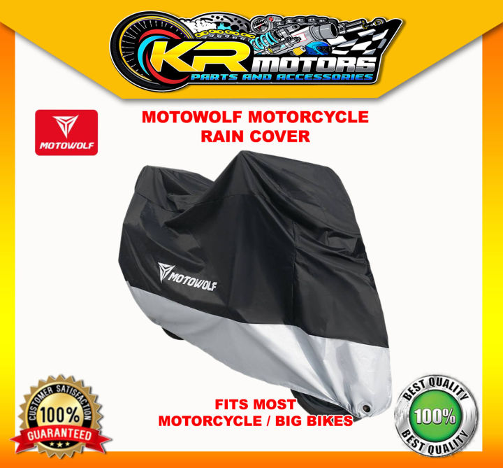 Motowolf Universal Motor Cover / Motorcycle Cover Anti-Dust and ...