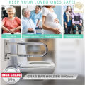 Stainless Steel Grab Bar Flip, Folding Handrail, Bathroom Safety, Anti ...