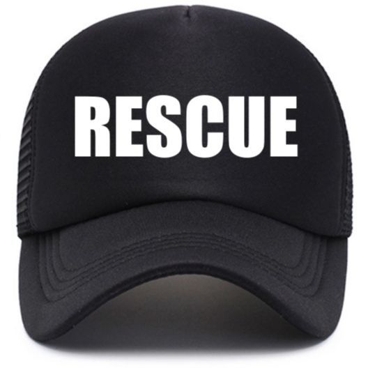 HIGH QUALITY RESCUE EMERGENCY RESPONSE TEAM Mesh Cap Net Cap Trucker ...
