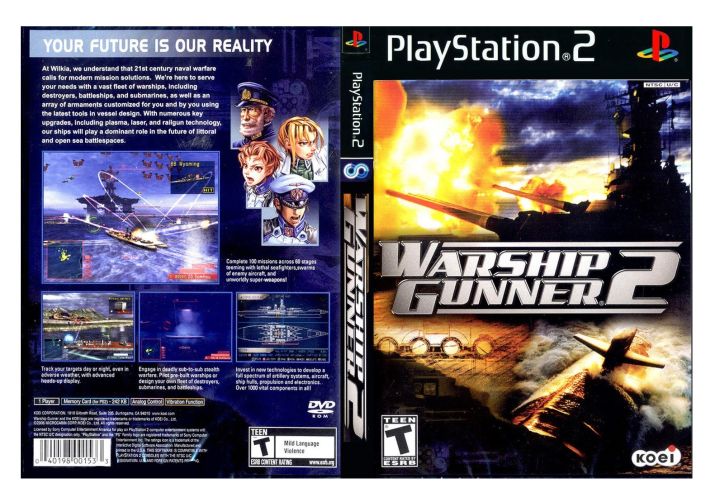PS2 Warship Gunner 2 (DVD Game) | Lazada