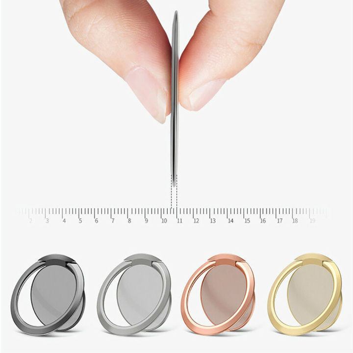 [SONGFUL] Ultra Thin Magnetic Phone Holder Mount Finger Ring Stand For ...