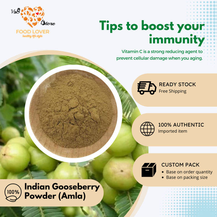 Amla Powder / Indian Gooseberry Powder / Nellikai Powder / 安姆拉粉 ...