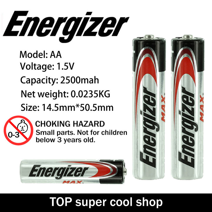 Energizer Battery AA x 2 pcs Max Alkaline Power Seal Technology | Lazada PH