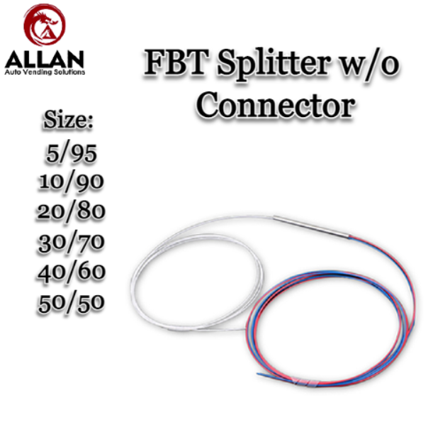 Allan 1x2 Sc 5:95/ 10:90 / 30:70/ 40:60 / 50:50 / 20:80 Ratio Splitter ...