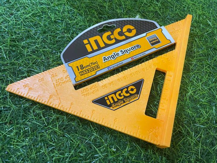 Ingco Angle Square Speed Square 7" 18cm HAS20201 | Lazada PH