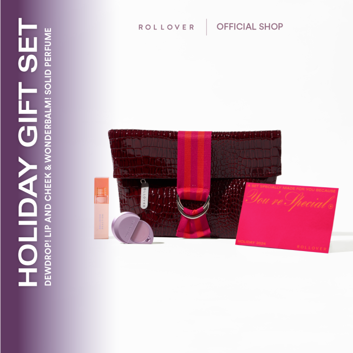 Rollover Reaction Holiday Gift Set - Dewdrop! lip & cheek tint and ...