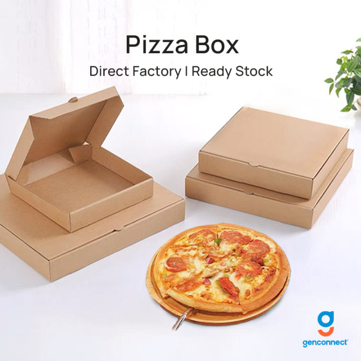 Kraft Corrugated Pizza box Takeaway Boxes Cardboard Boxes Mailing Boxes ...