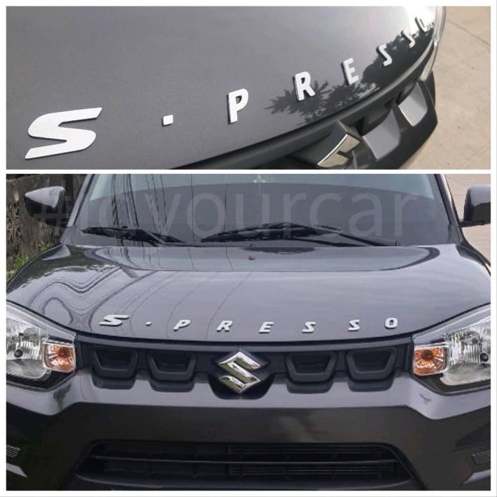 IdYourCar - Suzuki SPRESSO Hood Emblem - Front Branding | Lazada PH