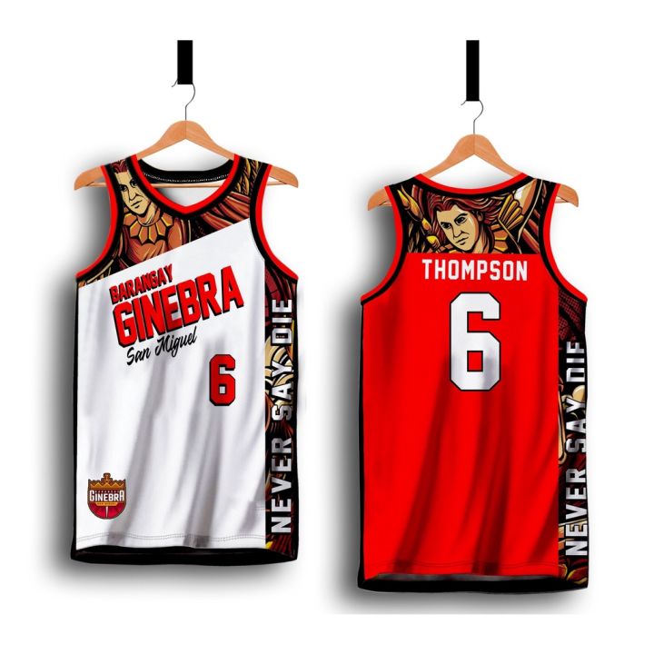 LATEST BARANGAY GINEBRA SAN MIGUEL BASKETBALL JERSEY FREE CUSTOMIZE OF ...
