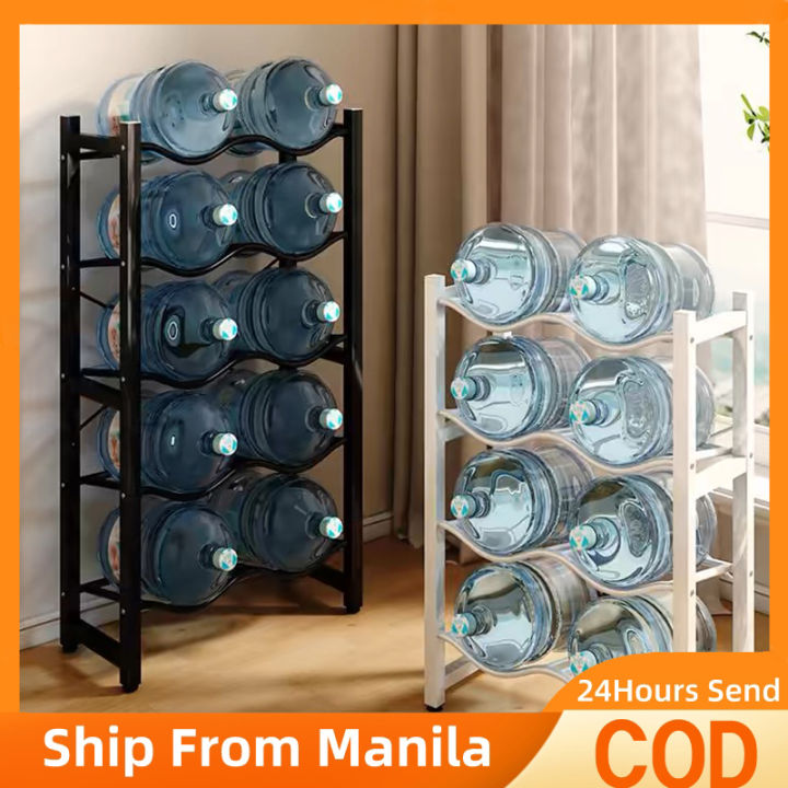 3/4/5 Layer Mineral Water Dispenser Rack Stand Water Container Gallon ...