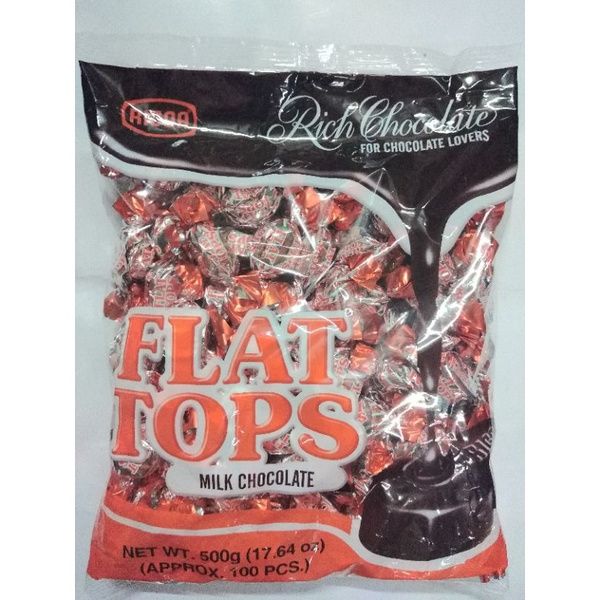 Hot Flat Tops Milk Chocolate 500g x 100pcs | Lazada PH