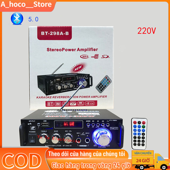 【khu vực tphcm giao hàng】Bộ Khuếch Đại Mini Ak270 400W 12V Bộ Khuếch ...