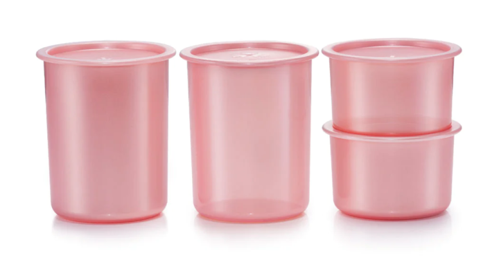 Tupperware Lucky Munch One Touch Airtight food storage container 1.25L ...