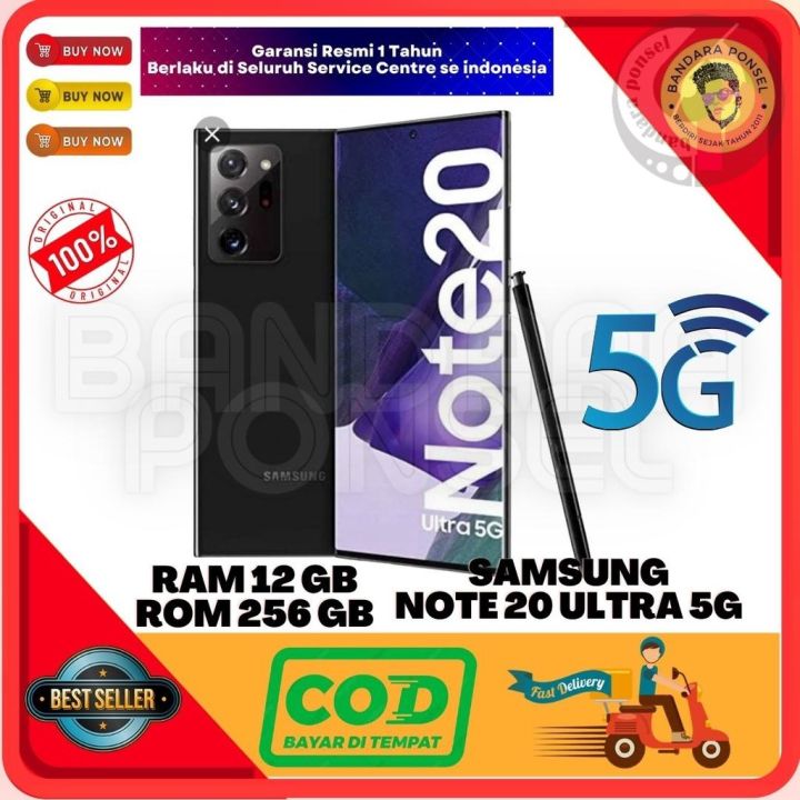 SAMSUNG GALAXY NOTE 20 & NOTE 20 ULTRA RAM 8/256GB - 8/512GB - 12/256GB 5G - 12/512GB 5G NEW ...