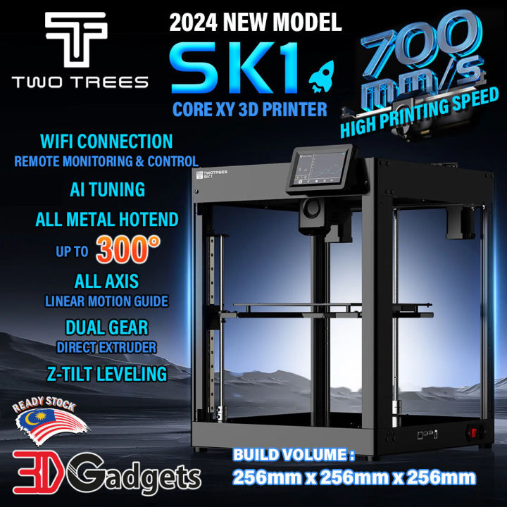 Two Trees SK1 High Speed Printing up to 700mm/s / WiFi Control / All ...