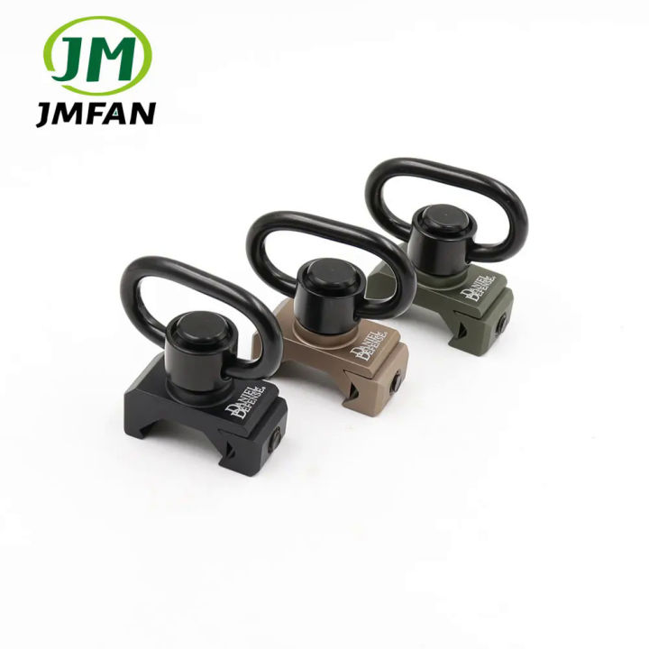 Tactical CNC AR15 QD Sling Attachment Mount 20mm Picatinny Rail Sling ...