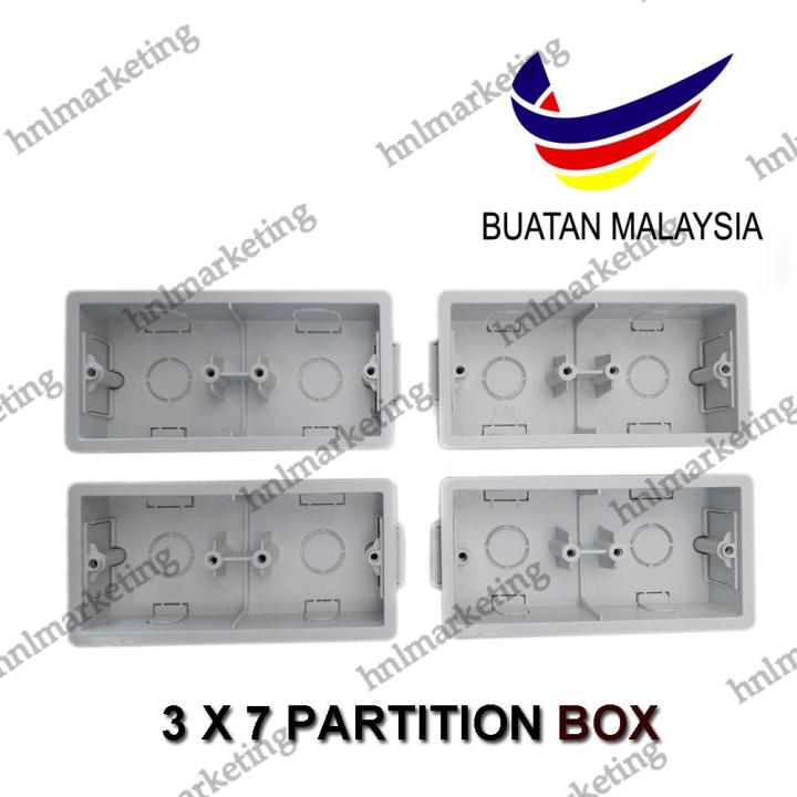 4PCS X PARTITION PVC BOS 3" X 7" | Lazada