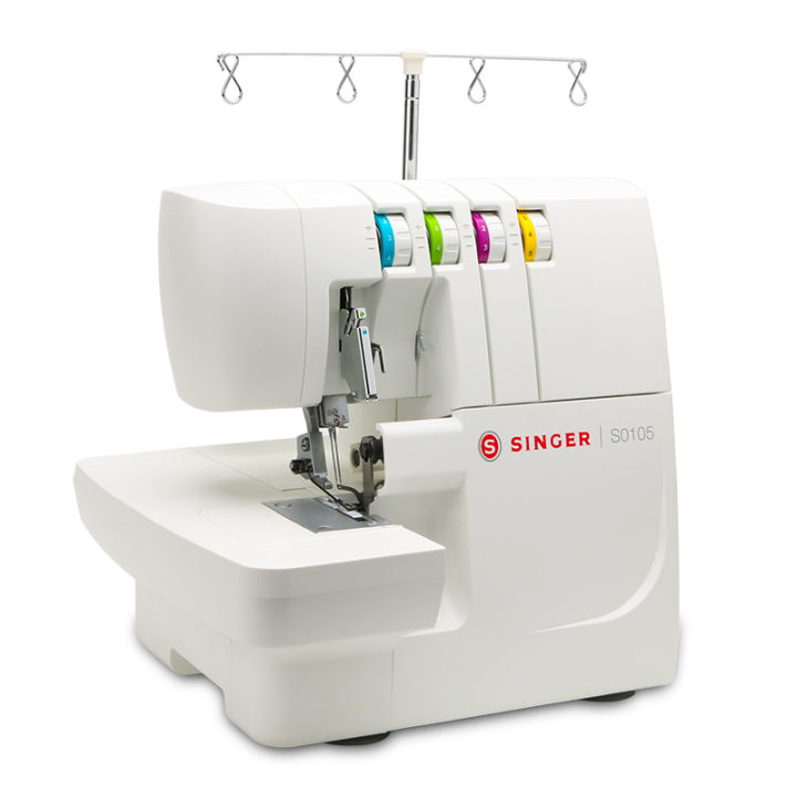 Singer Overlock Sewing machine S0105 HEAVY DUTY Household 2/3/4 thread ...