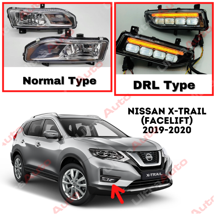 Nissan Xtrail X-trail Rogue Facelift (2019 2020) DRL OEM Foglamp ...