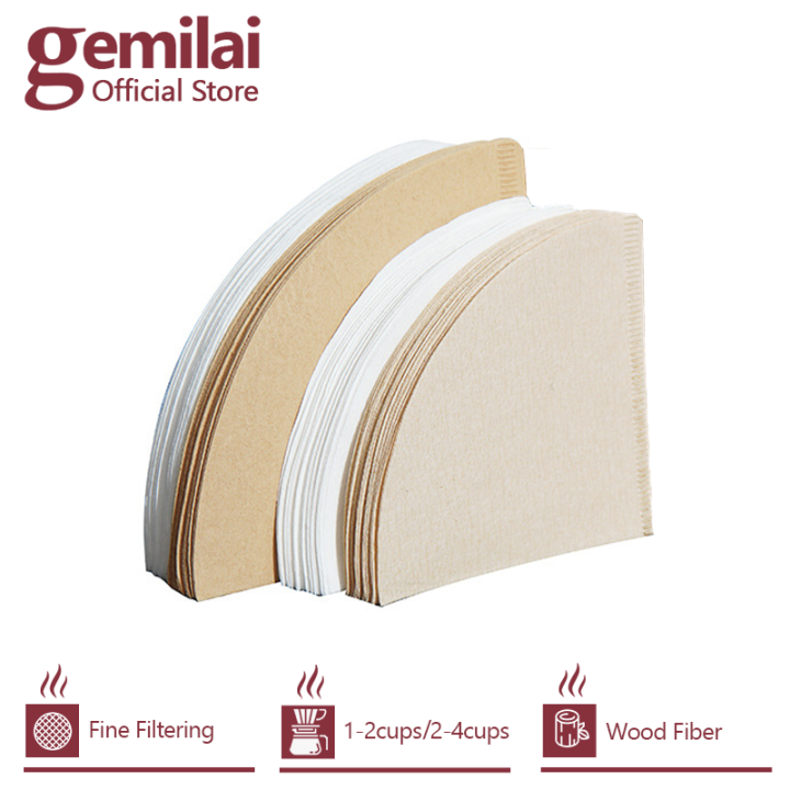 Coffee Filter Paper Wood Pulp Moka Pot Strainer Sheet Handmade Coffee ...
