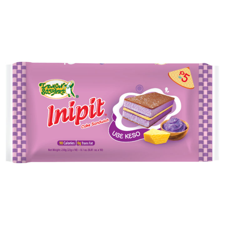 Lemon Square Inipit Ube Quezo 23g x 10s | Lazada PH