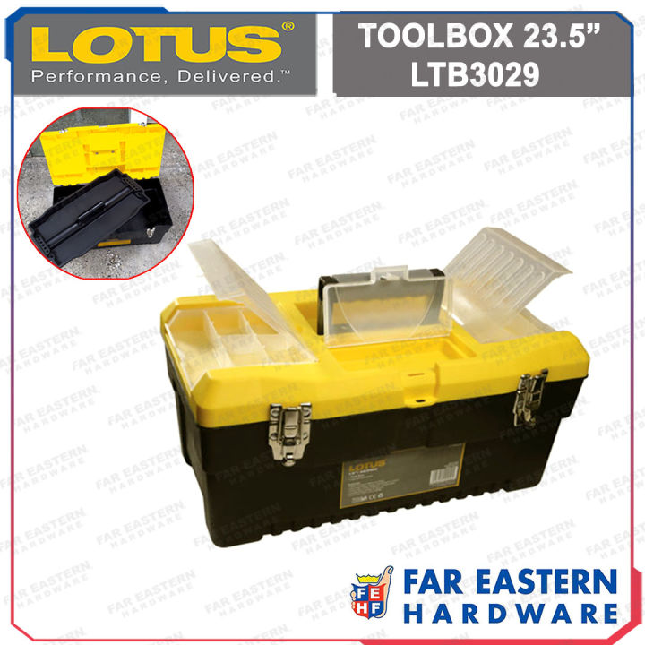 LOTUS Toolbox Organizer Storage 23.5" | 24" Tool Box LTTB | Lazada PH