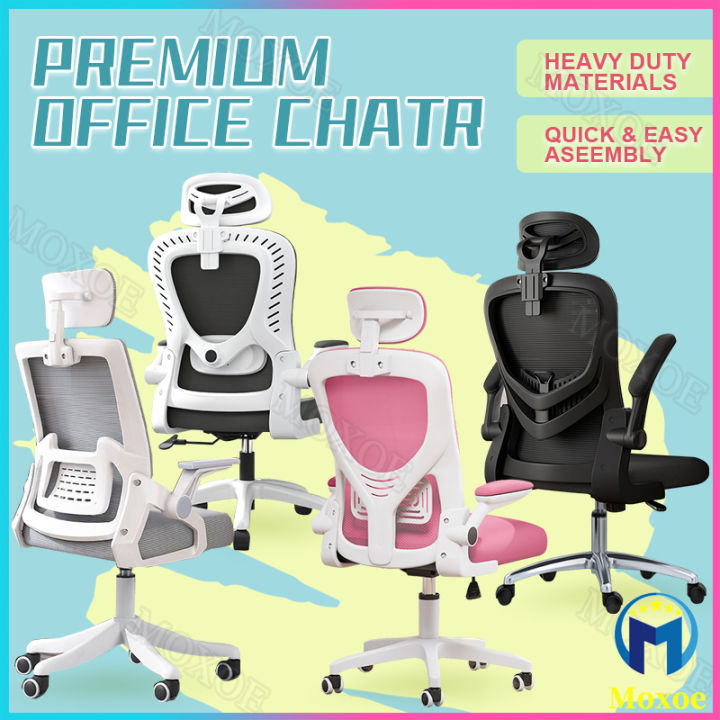 Korean Style Adjustable Armrest Office Chair with Height Adjustable ...