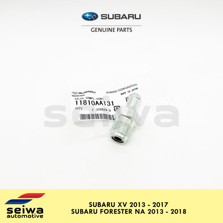 [2013 - 2018 NONTURBO] Subaru Forester PCV Valve - [2012 - 2017] Subaru ...