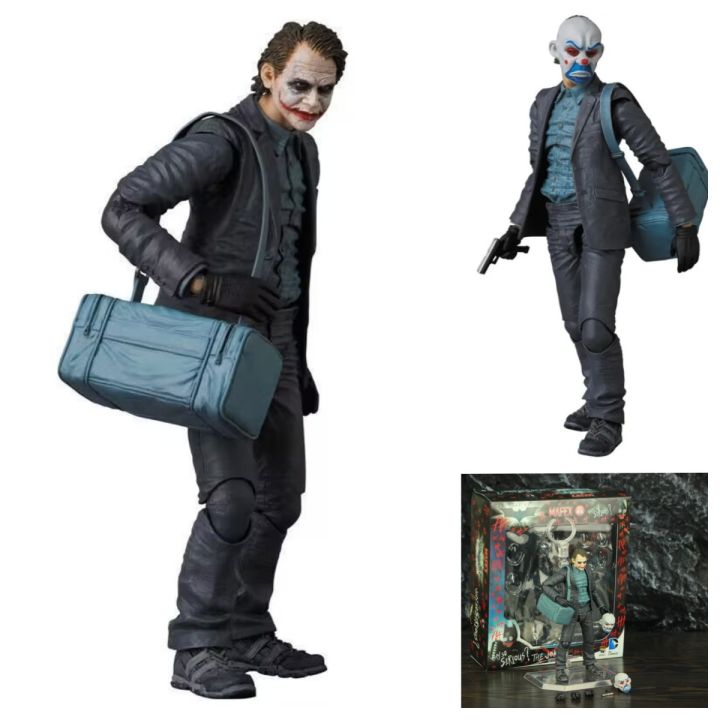 MAFEX MAF NO.015แบทแมนคืนที่มืดโจ๊กเกอร์ของสะสม PVC ของเล่นโมเดลขยับได้ชุดกล่องของขวัญ | Lazada ...