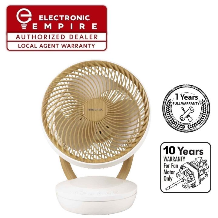 Mistral MHV880R-G Remote DC High Velocity Table Fan 8 Inch | Lazada ...