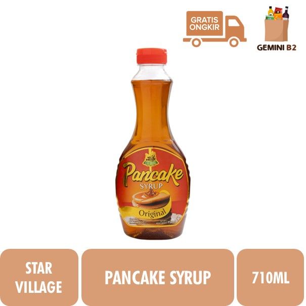 Star Village Pancake Syrup 710ml | Lazada Indonesia