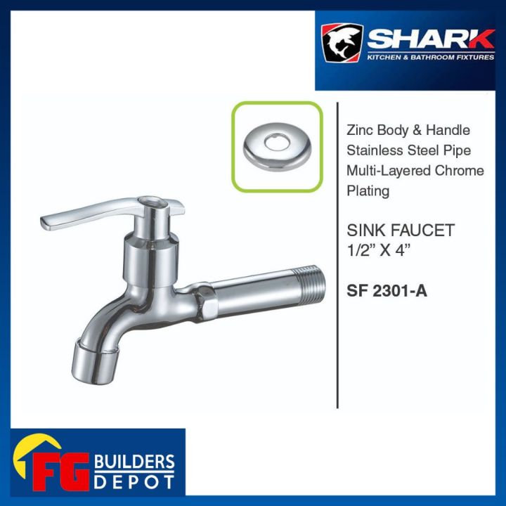 SHARK SINK FAUCET SF2301A 1/2X4 | Lazada PH