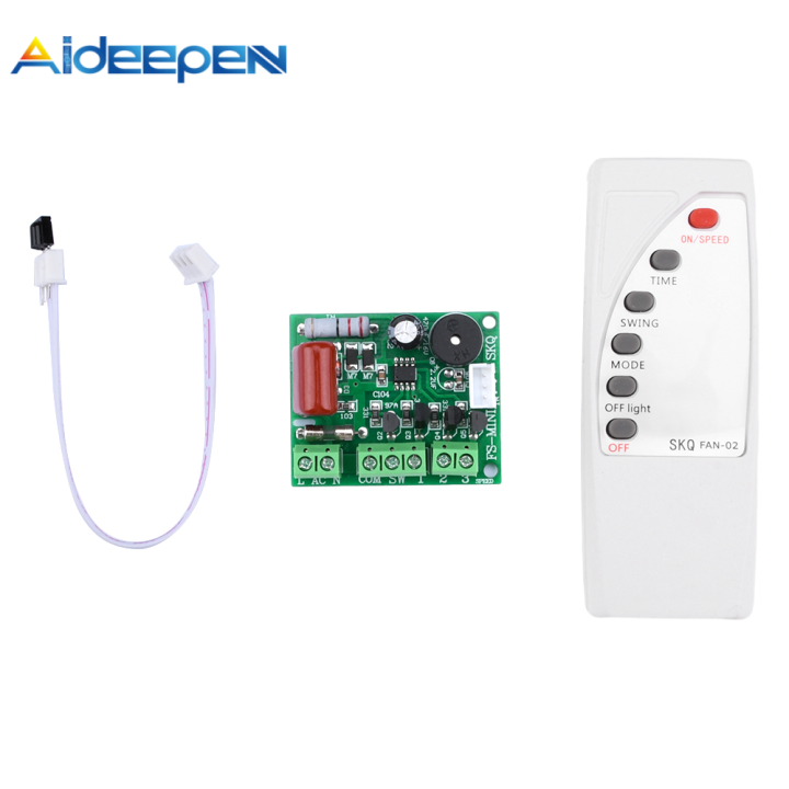 Aideepen Universal Fan Remote Control Modification Board Mini Fan ...