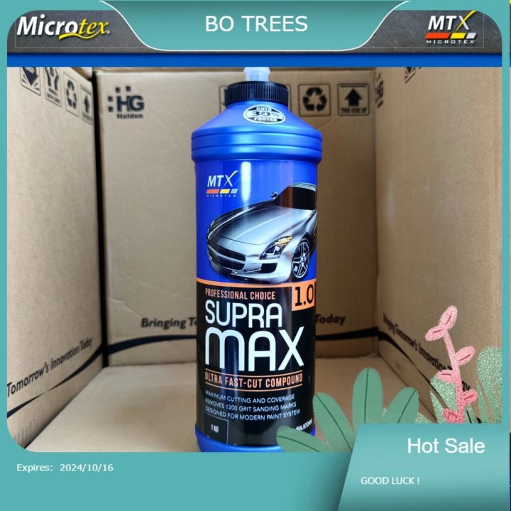 Microtex MTX SupraMAX Ultra Fast cut Rubbing Compound 1Kg FAST CUT Step ...