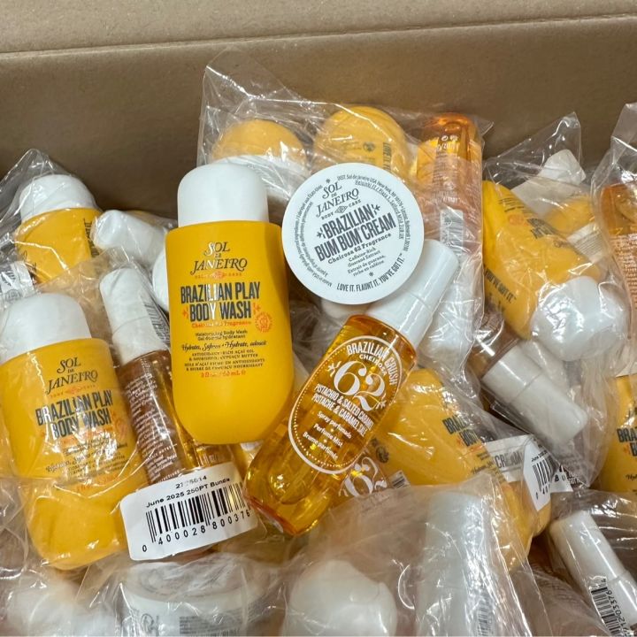 Sol de Janeiro Jet Set Brazilian Bum Bum Cream + Shower Gel & Body Mist ...