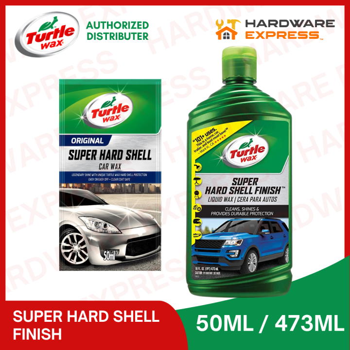 Turtle Wax Super Hard Shell Finish Liquid Wax 50ml A-2127 or 473ml T ...