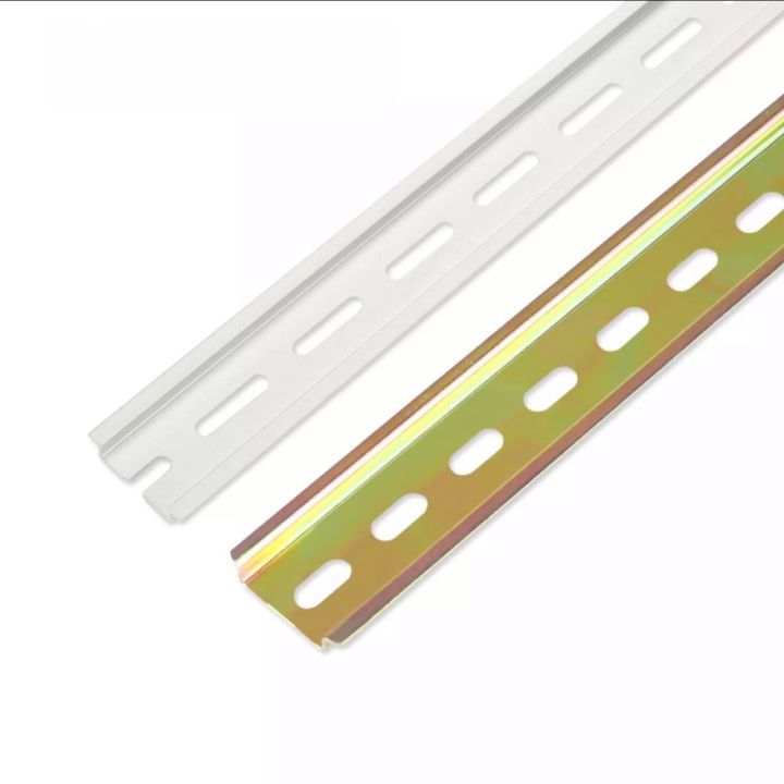 Thanh ray nhôm, sắt ( mỏng) cài át - Thanh DIN nhôm, sắt cài aptomat ...