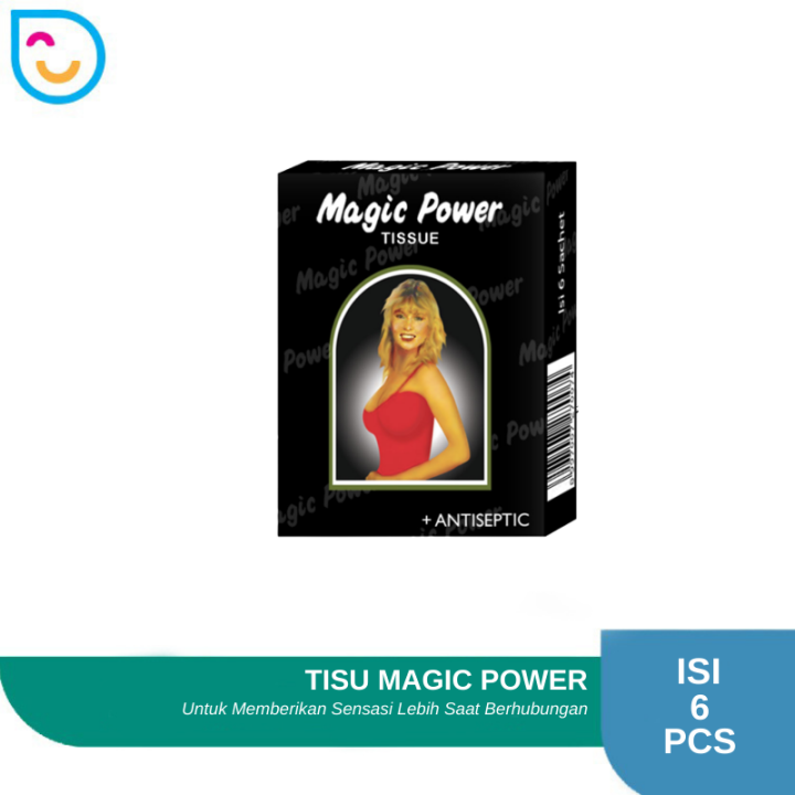Tissue Magic / Tisu Super Power Magic Merah 1 Kotak Isi 6 - Tisu Super ...