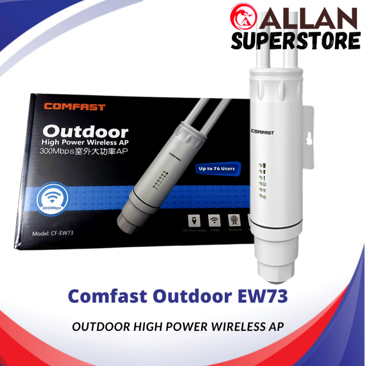 Comfast CF-EW73 300Mbps Outdoor High Power Wi-Fi Coverage AP Outdoor ...