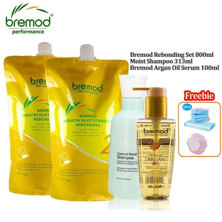 Bremod Straightening Silky Rebonding Set ( BR-T012+BR-X003+BR-H031 ...