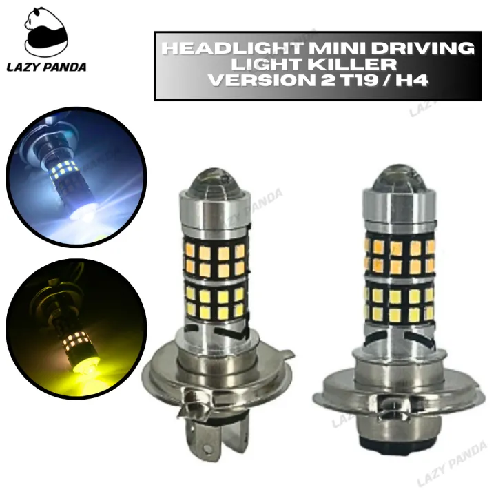 MOTORCYCLE LED HEADLIGHT MINI DRIVING LIGHT KILLER MDL KILLER HEADLIGHT VERSION 2 T19 H40 ...
