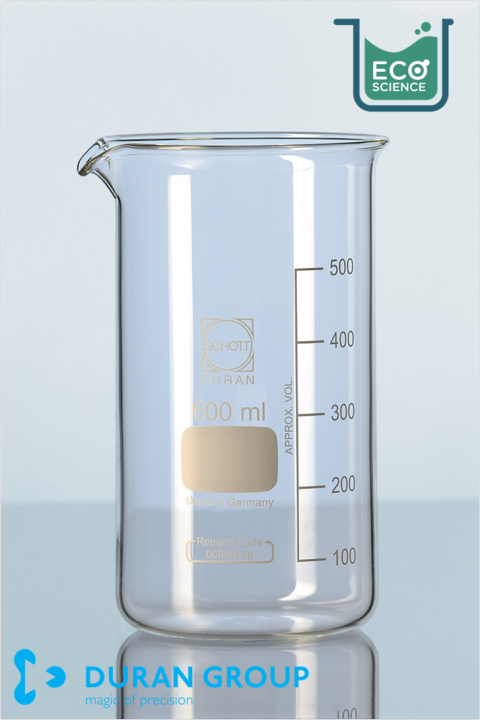 DURAN® Beaker Tall Form with Spout (50 - 1000 ml) | Lazada
