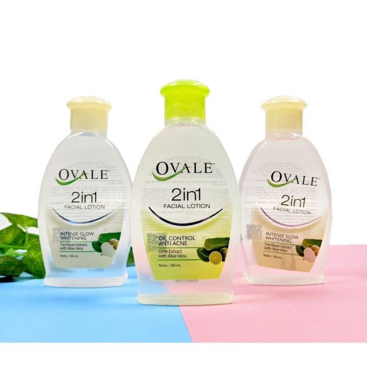 OVALE 2in1 Facial Lotion 60ml / Ovale Deep Control / Ovale Oil Control ...