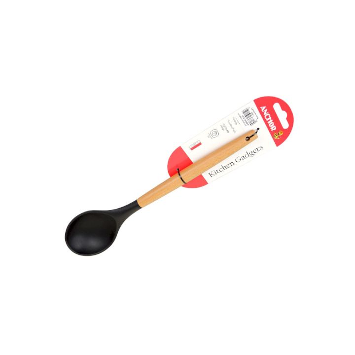 Landmark Anchor Silicone Cooking Spoon With Wooden Handle | Lazada PH